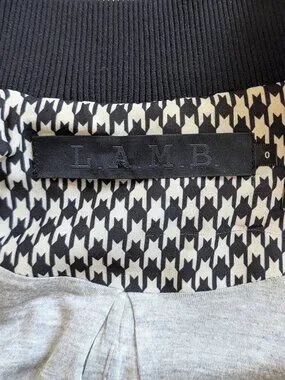 L.A.M.B. | Jackets & Coats | Lamb Y2k Houndstooth Bomber Jacket Gwen ...
